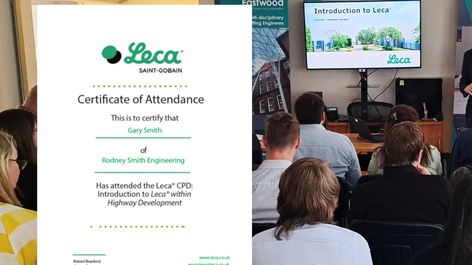 Request CPD Certificate | Leca UK